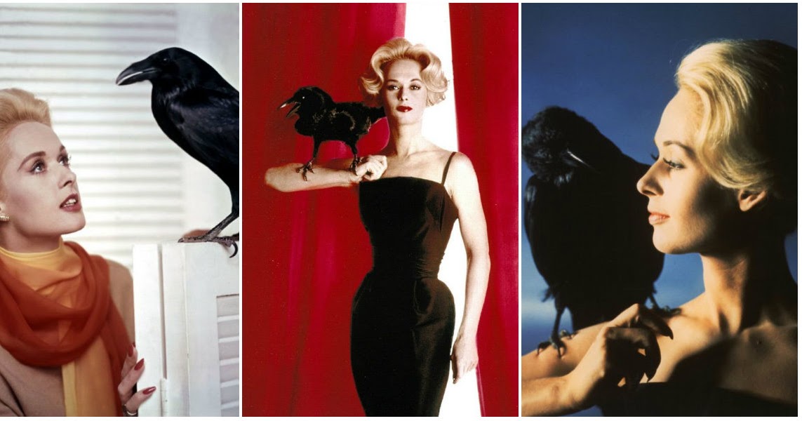 20 Amazing Publicity Photographs of Tippi Hedren for 1963 Horror ...