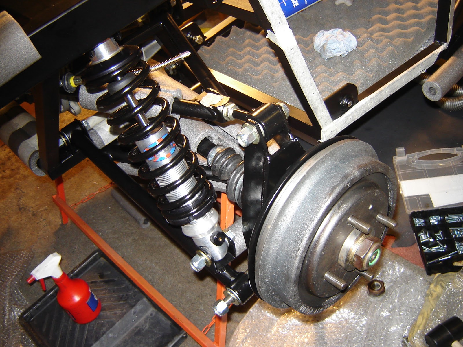 Duratec FSC Fury Kit Car: 'In Suspension...'