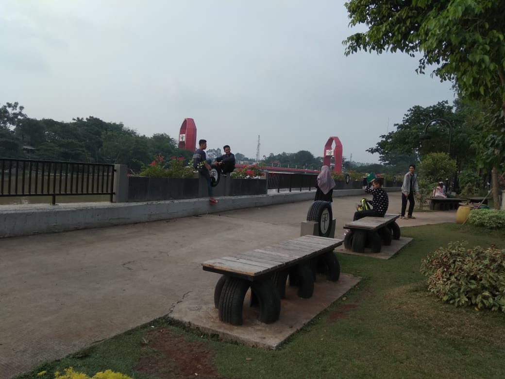 Taman Gajah Tunggal (Tangerang); Asik Buat Menghabiskan Waktu Di Sore Hari