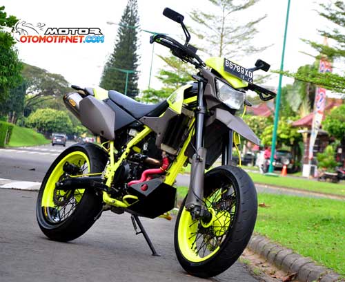 Foto Modifikasi Kawasaki D-Tracker 250 Keren Terbaru