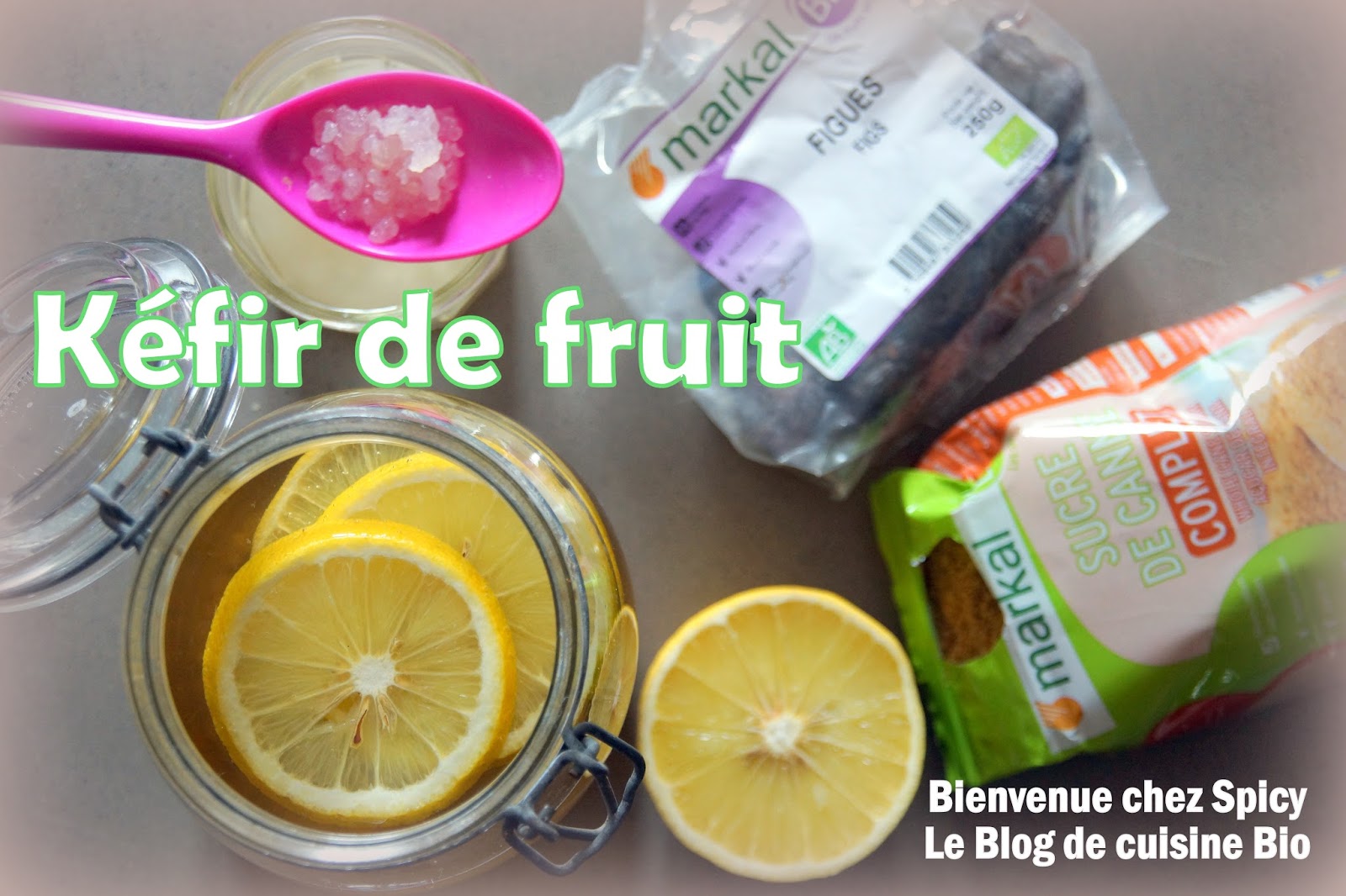 Bienvenue chez Spicy: Kéfir de fruit, boisson ludique et boisson santé