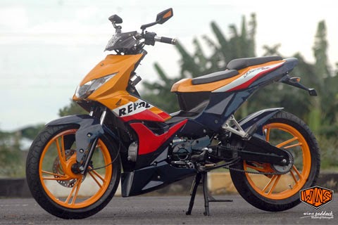 Modifikasi Honda Blade Repsol 2015 • MyOtomotif