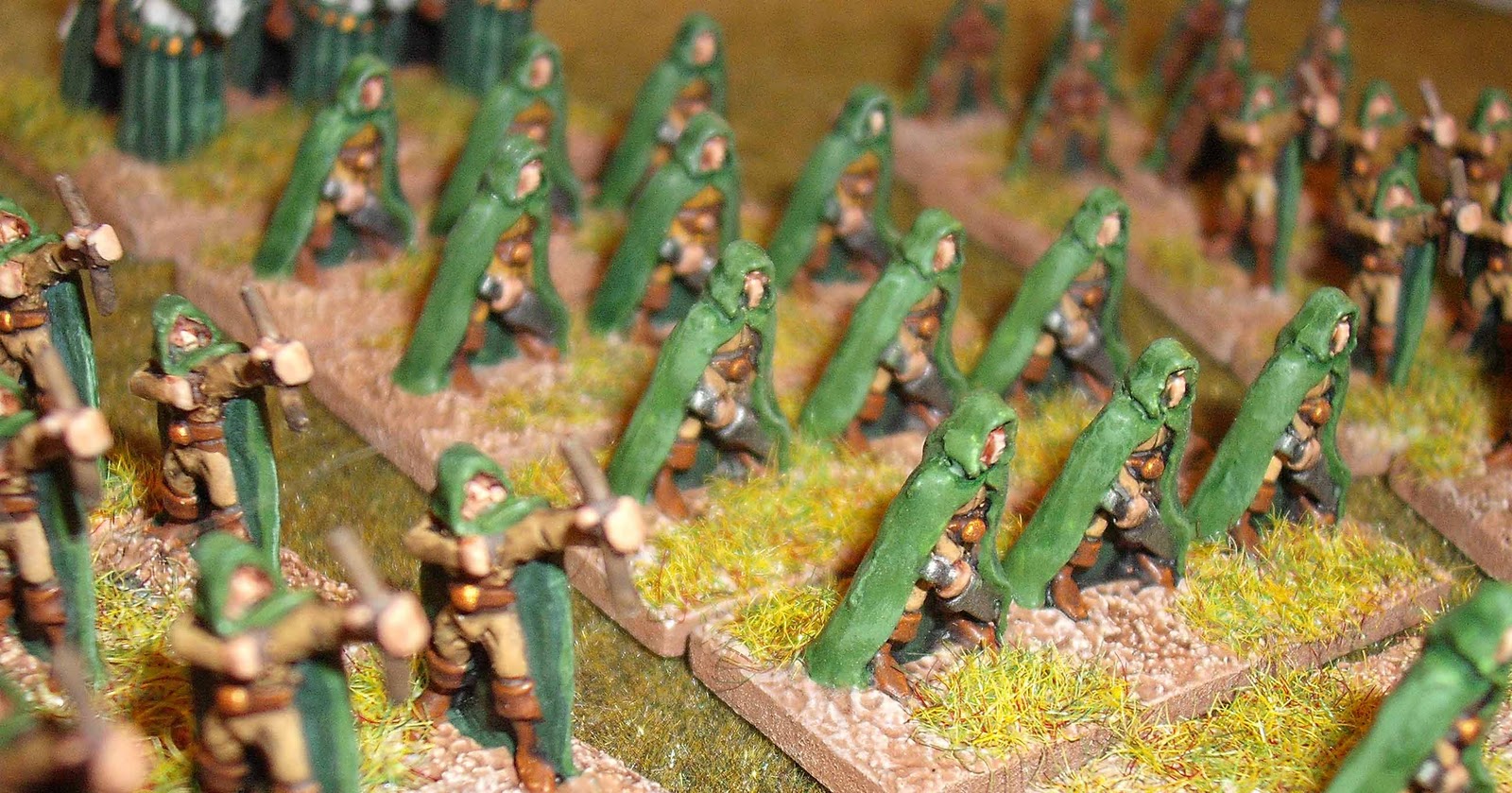 Tim's Tanks: HotT Wood Elf Army in 10mm