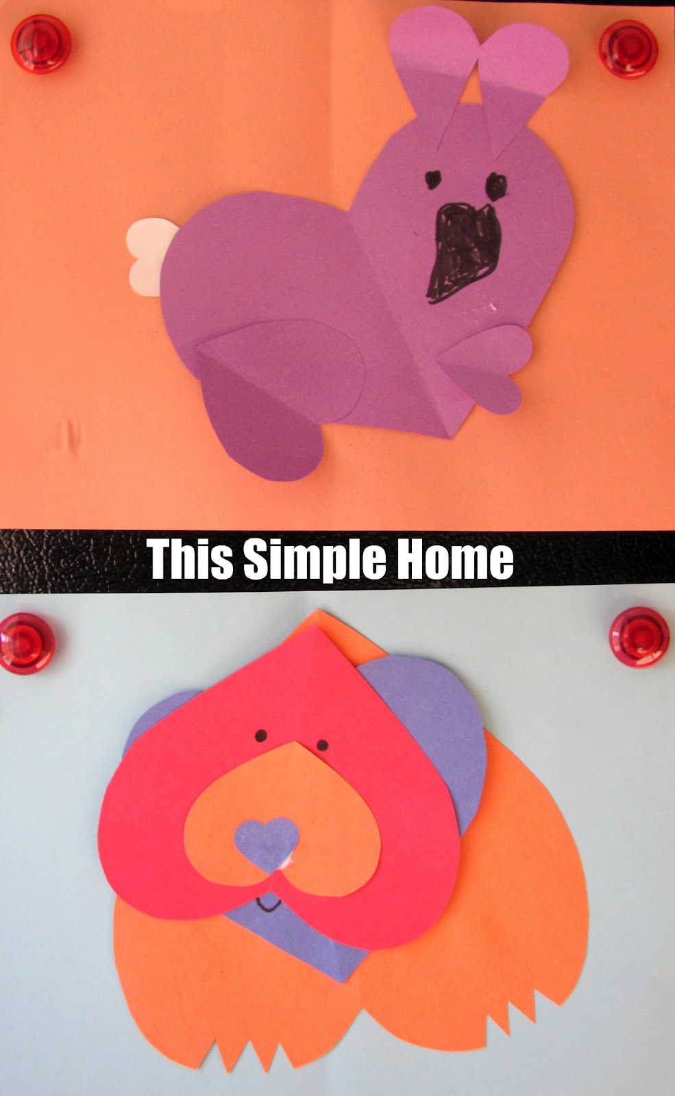 My Heart Is Like a Zoo Book and Crafts - This Simple Home