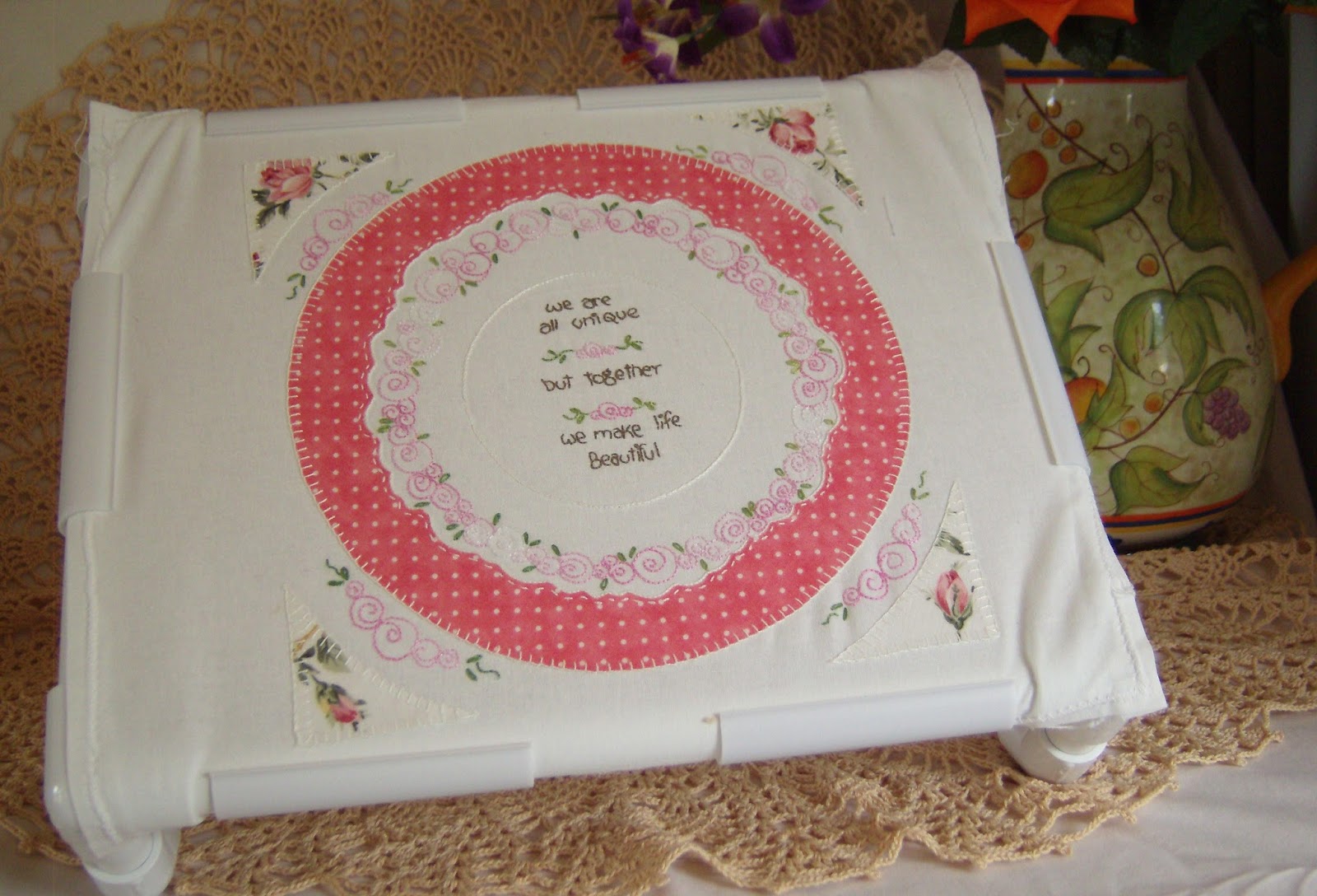 Shawkl Designs: Multi-size, Free-standing Table Top/Lap Needlework ...