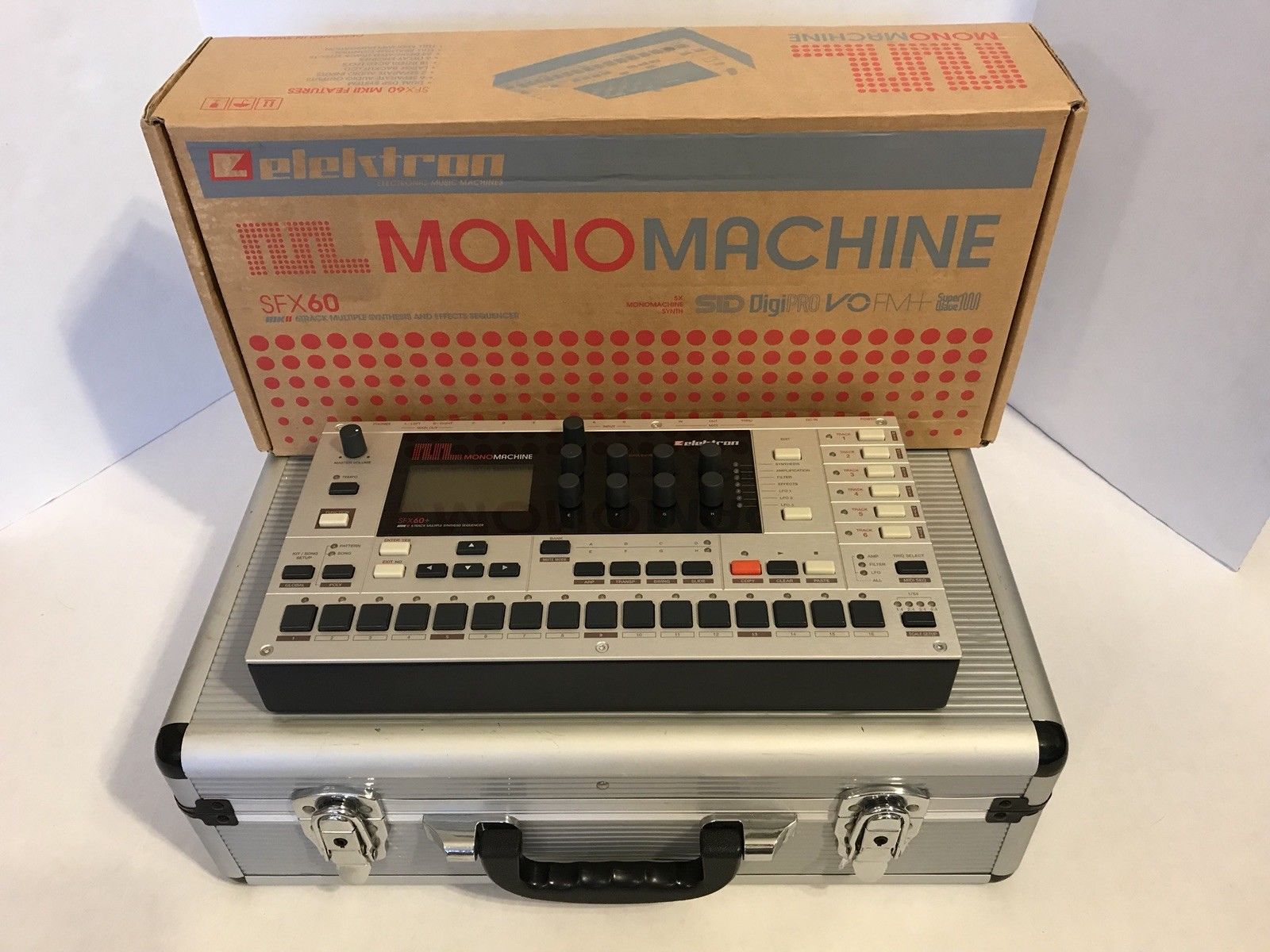 MATRIXSYNTH: Elektron Monomachine SFX-60+ MKII w/ Original Box & Case