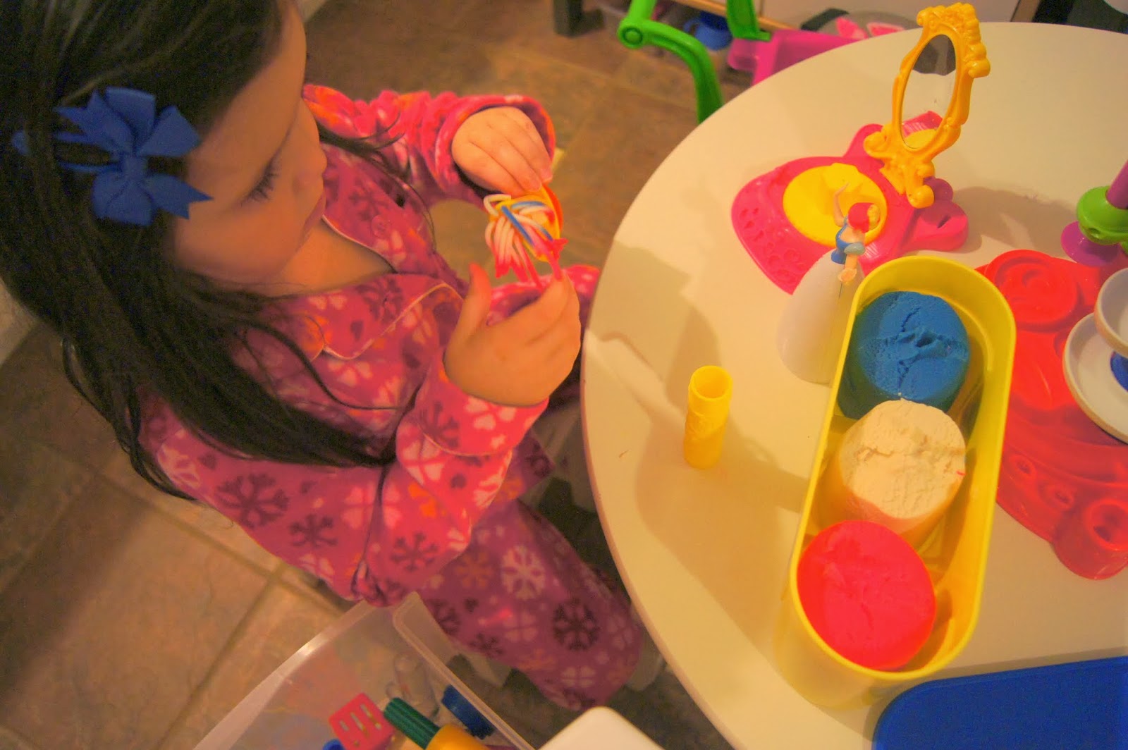 "Making Montessori Ours": Playdough Storage Cart