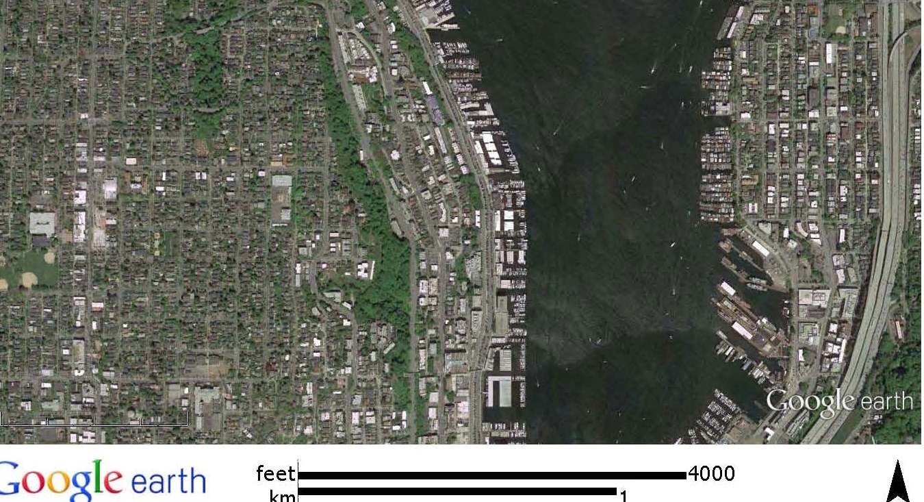 Reading the Washington Landscape: Aurora Avenue Landslide, Seattle, 1985