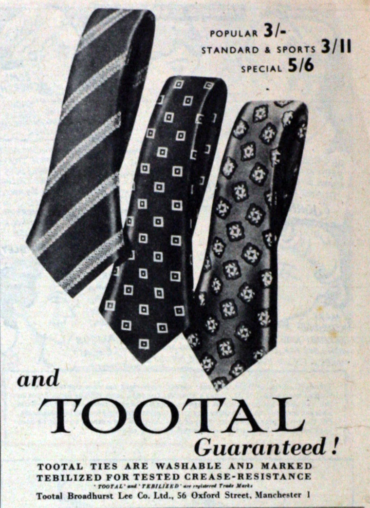 "Tweedland" The Gentlemen's club: TOOTAL Ties
