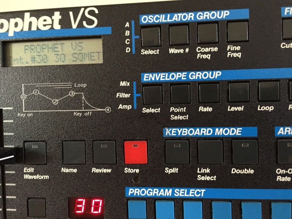 MATRIXSYNTH: Sequential Circuits Prophet VS Rack SN 0404 Restored with ...
