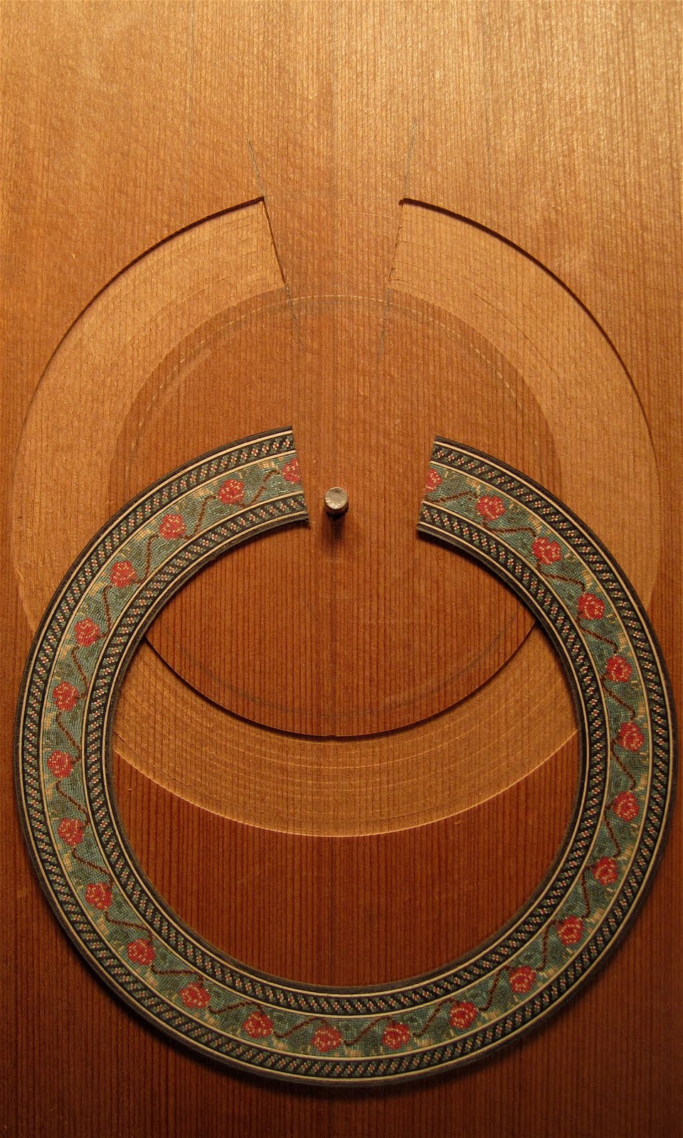 Inlaying a Guitar Rosette