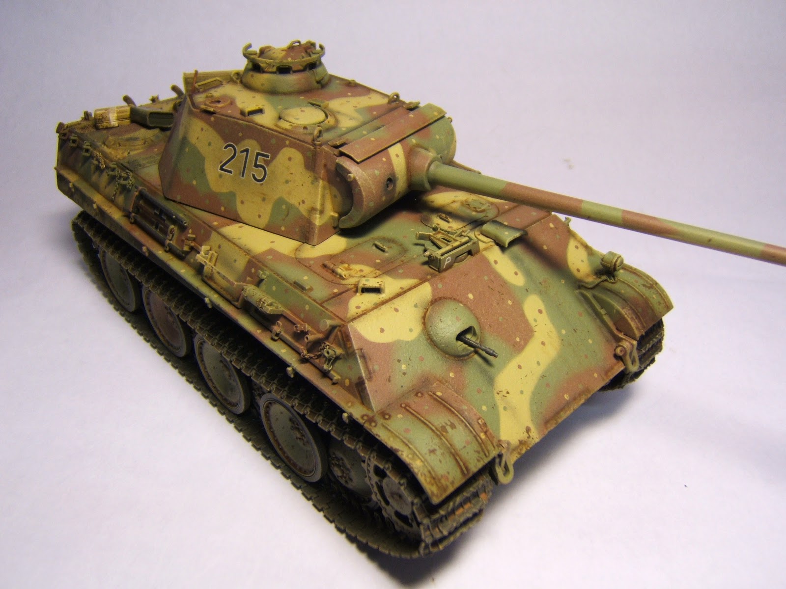 Dave's Tank Workshop : Panther Ausf G, 2/SS. Pz Regt 1, Stoumont, Ardennes