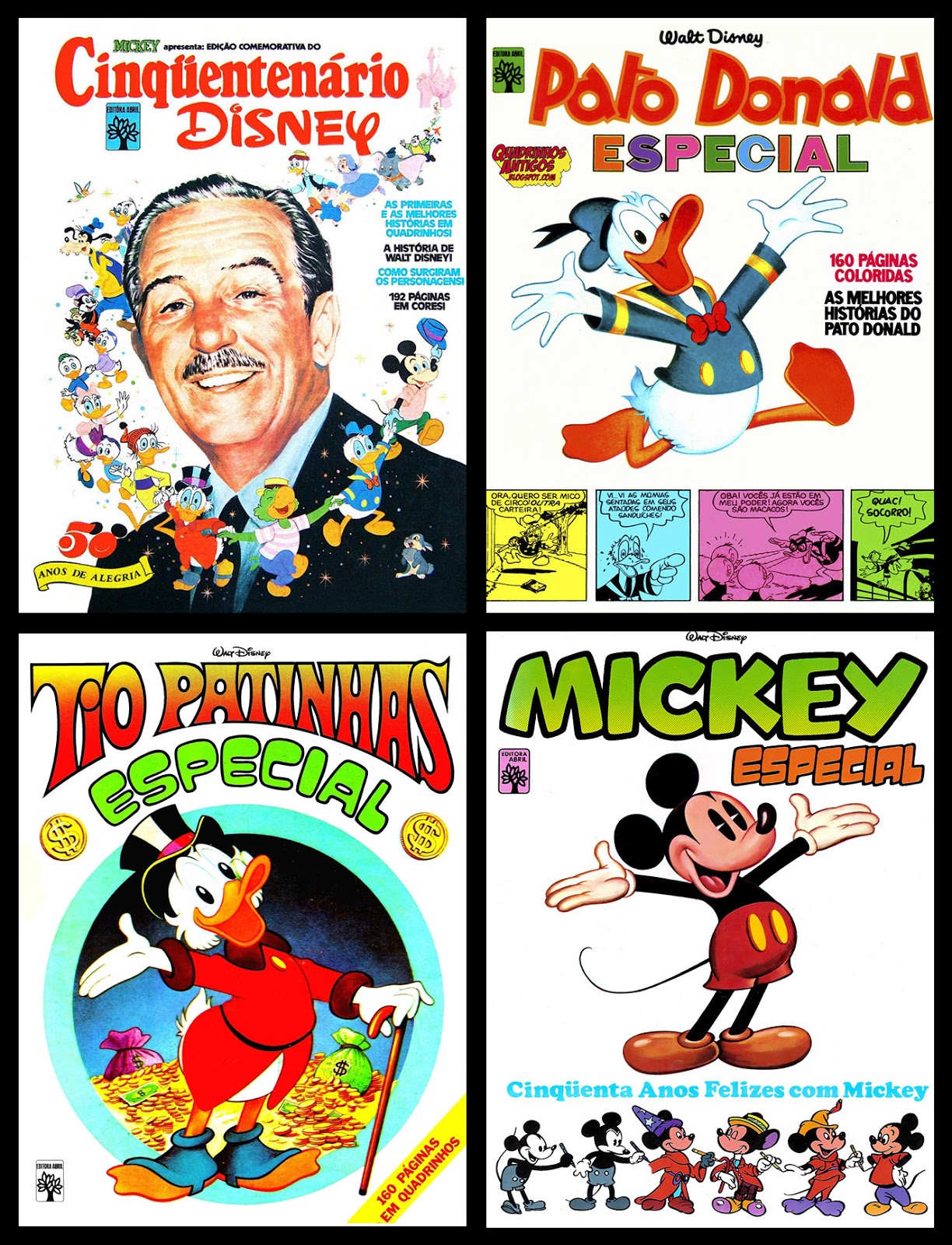 Leitor de Gibi: Especiais Disney em capa dura - década de 1970