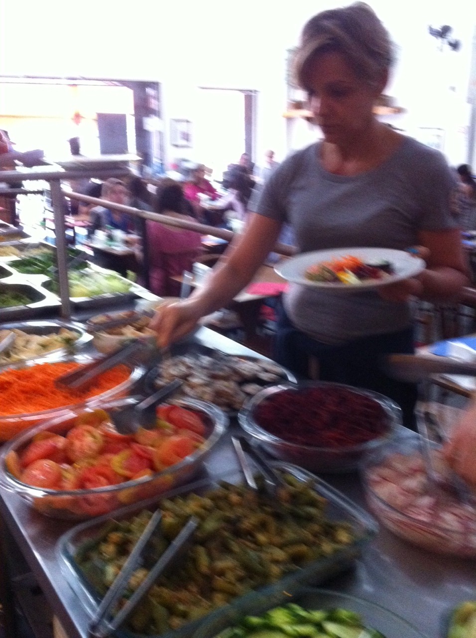 Emagrecendo Receitas: Almoçando no "Quilo"