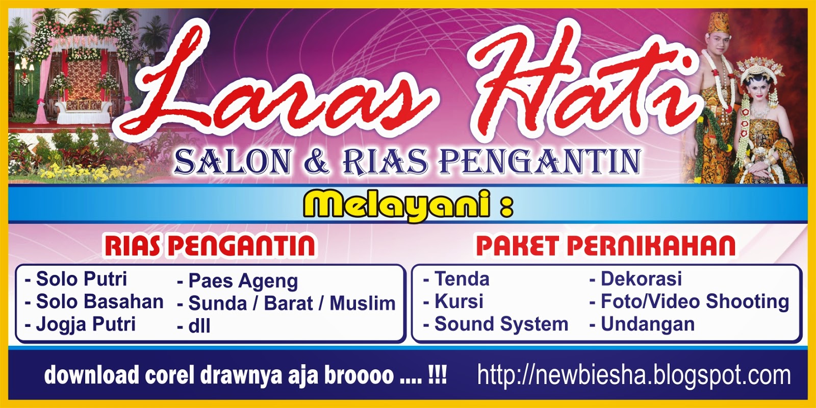 Inspirasi 25+ Spanduk Salon Cdr