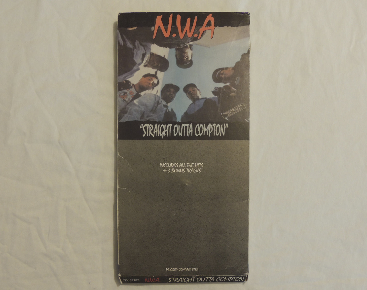 Hip-Hop Nostalgia: N.W.A. "Straight Outta Compton" (Letter From Dept ...