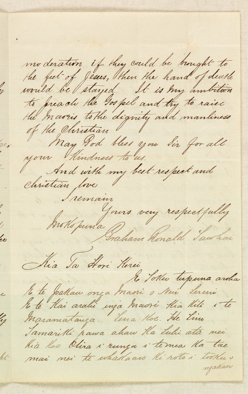 Kīnaki: Ngā reta Māori, an exhibition of nineteenth century letters in ...