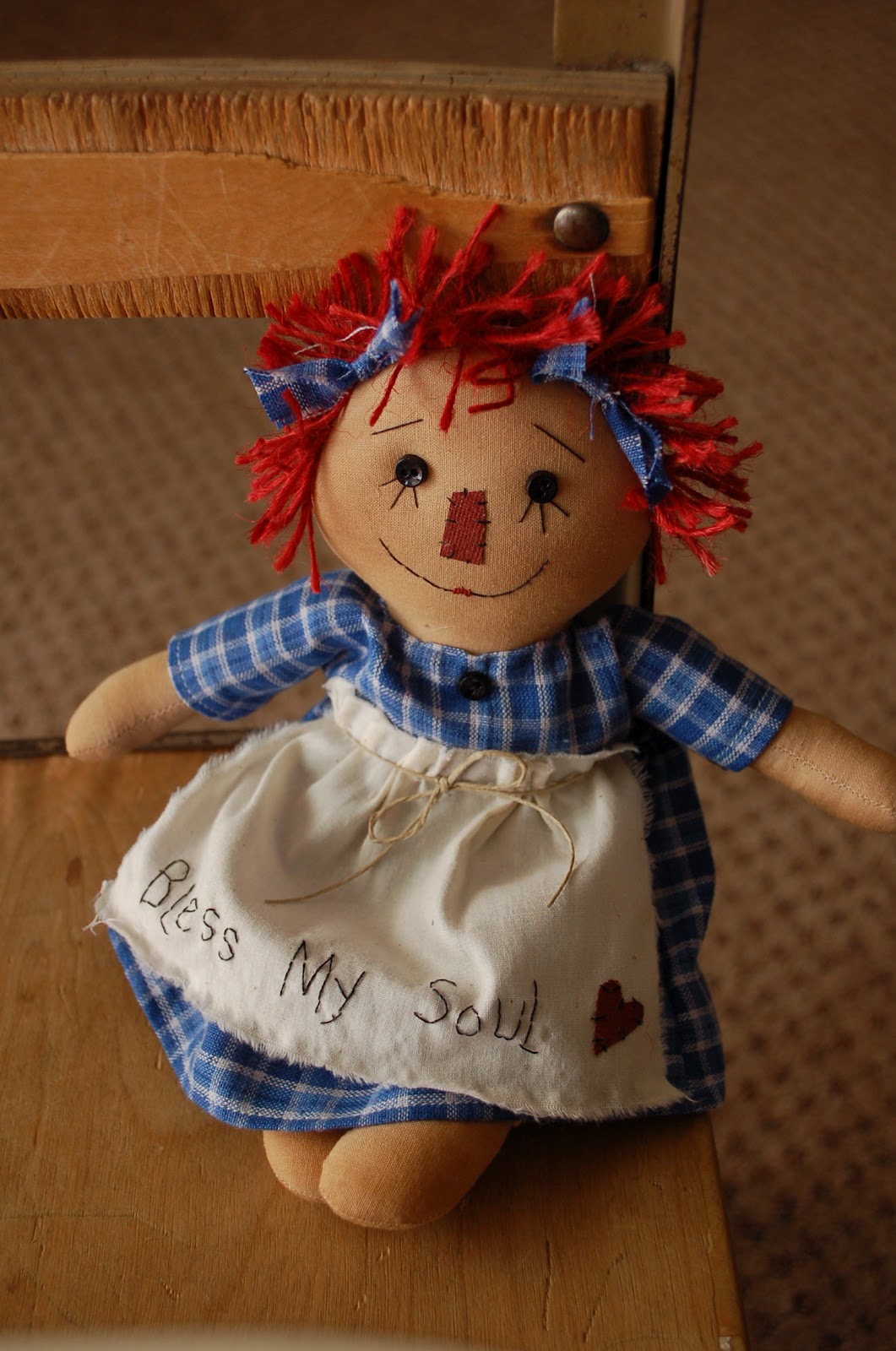 Berry Homespun Primitives: My Raggedy Dolls