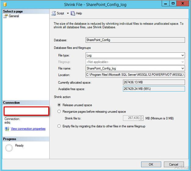 .::myblog::.: Shrink file log.ldf dalam Sql Server