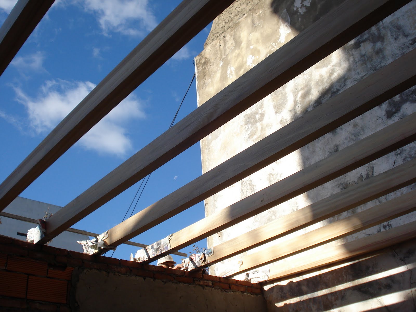 Martin Sanchez: Techo de pino brasil