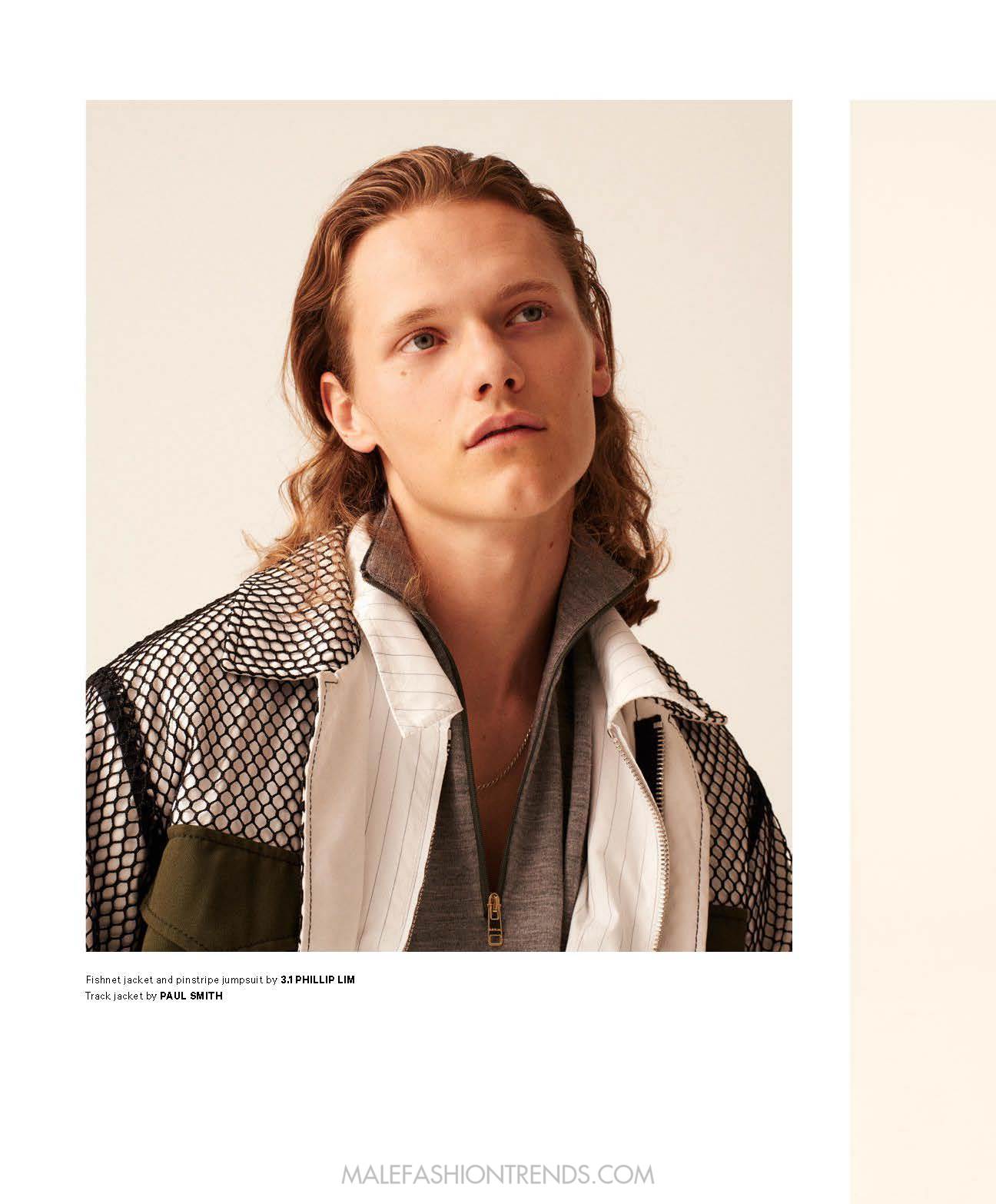 Ryan Keating por Kevin Sinclair para Essential Homme