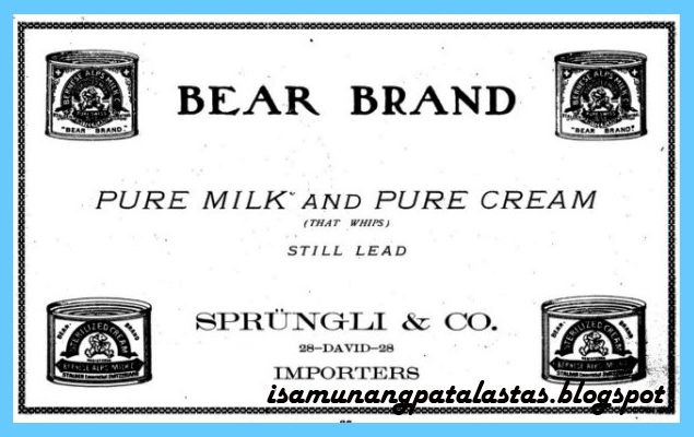 ISA MUNANG PATALASTAS: 124. Brand Stories: BEAR BRAND MILK in the ...