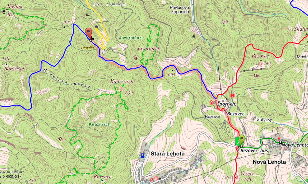 Z Bezovca na Tematín 6.5.2018