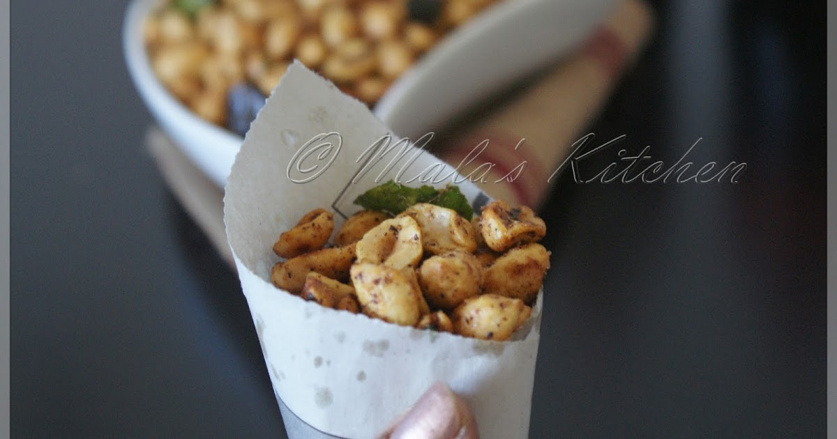 Congress Kadlekai | Spicy Peanuts - Malas-Kitchen