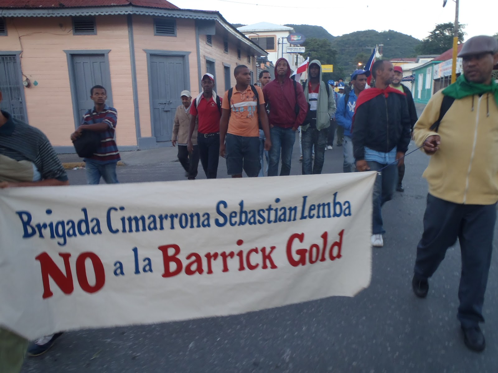 BRIGADA CIMARRONA SEBASTIAN LEMBA.: Brigada Sebastian Lemba en Accion.