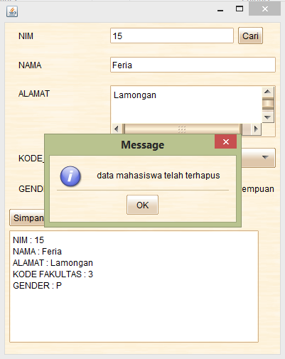 Koneksi PostgreSQL pada Java (Netbeans)