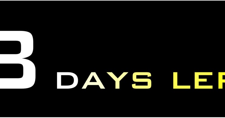 Aliya and Aleem: THREE MORE SLEEPS....