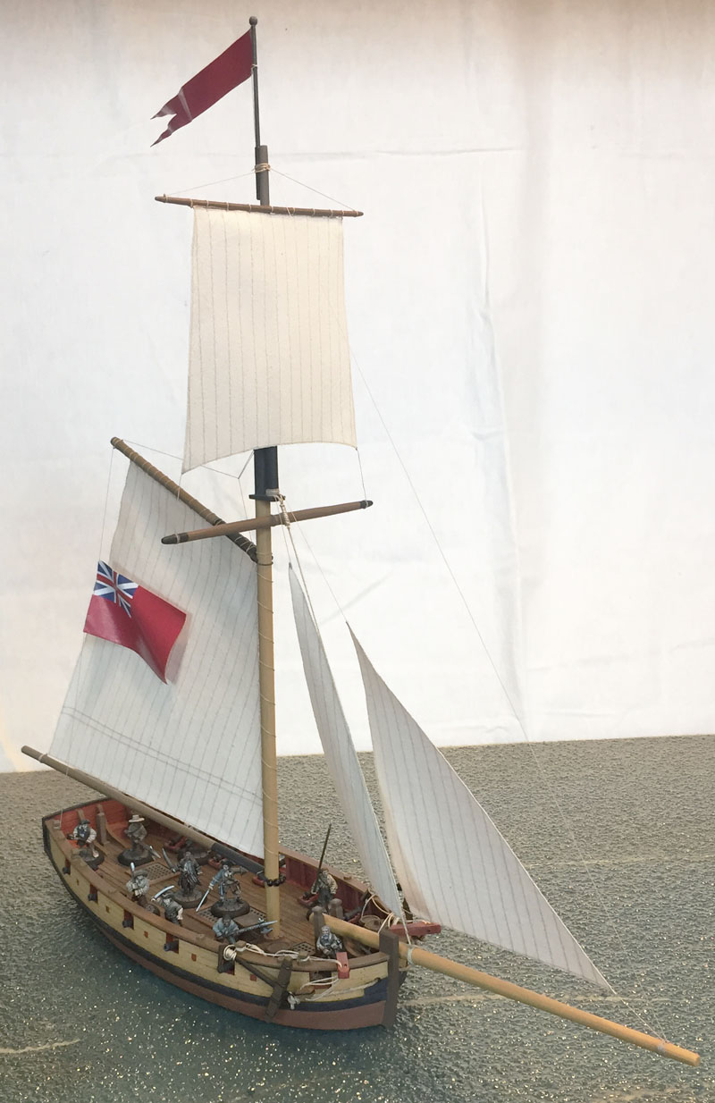 British Unrated Cutter from Games of War