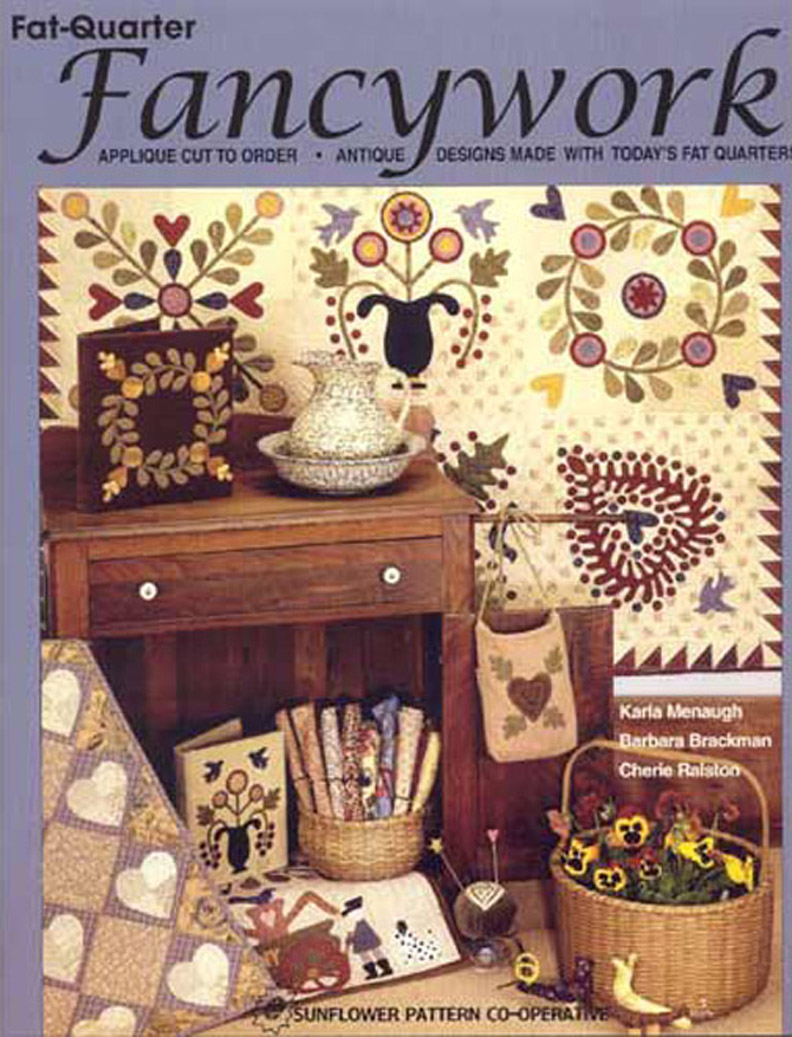 Barbara Brackman's MATERIAL CULTURE: Fat Quarter Fancy Work