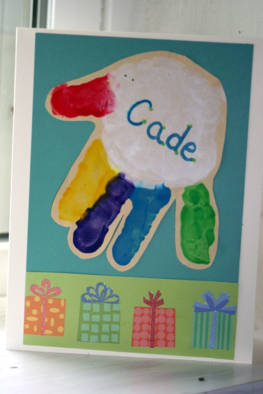 Greene Acres Hobby Farm: Transform Child Crafts Into Cards