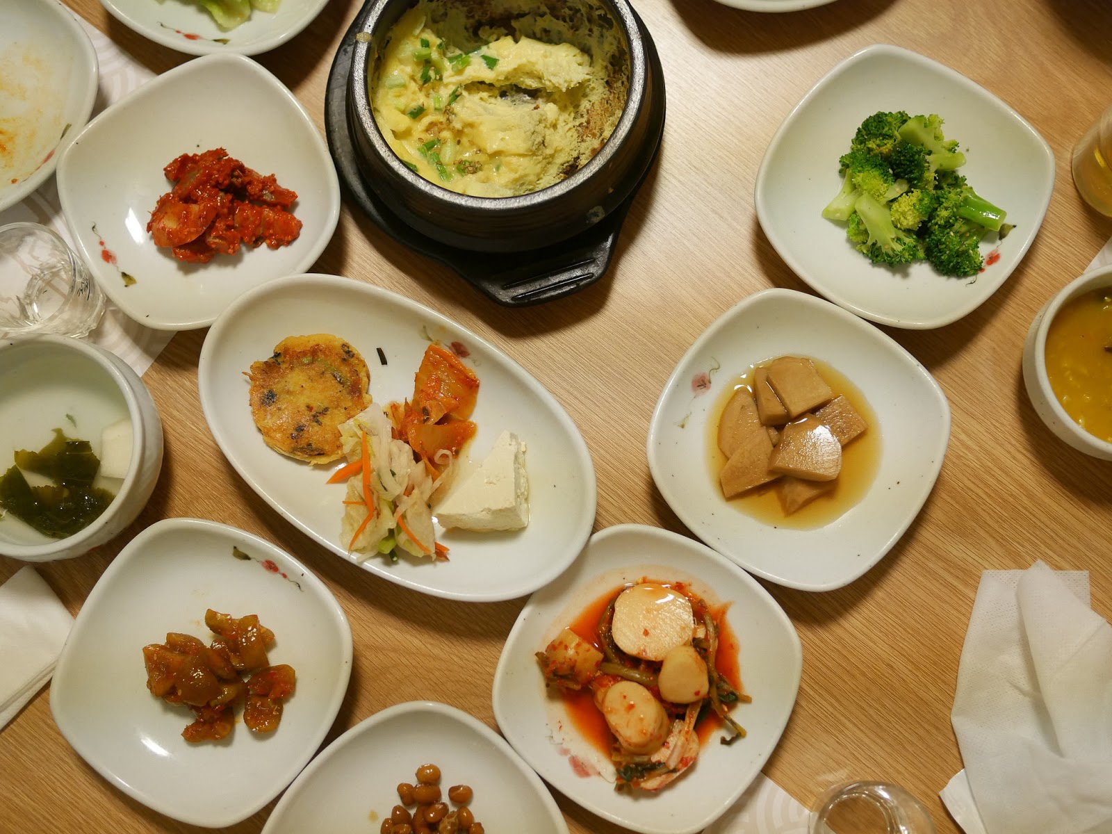 Barley Gulbi Fish and Soy Marinated Crab at Dongshim