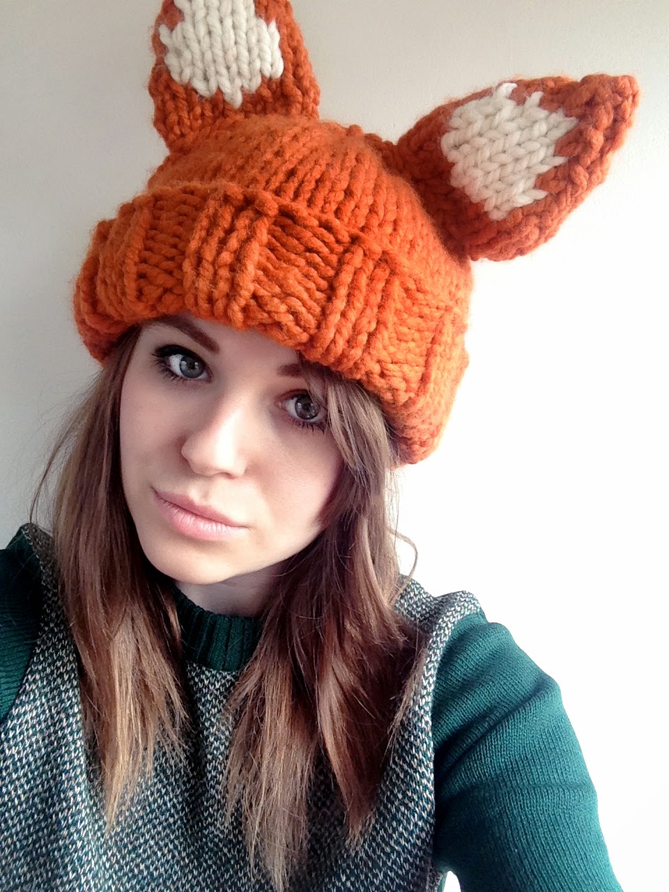 SINCERELY LOUISE: SUPER CHUNKY FOXY HAT PATTERN