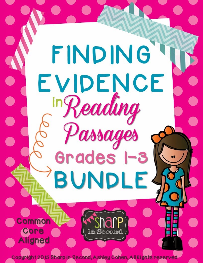 Sharp in Second: Finding Evidence in Reading Passages