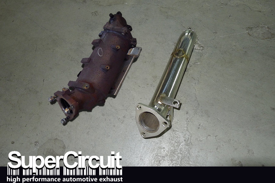 SUPERCIRCUIT Exhaust Pro Shop: Nissan Navara D40 Downpipe
