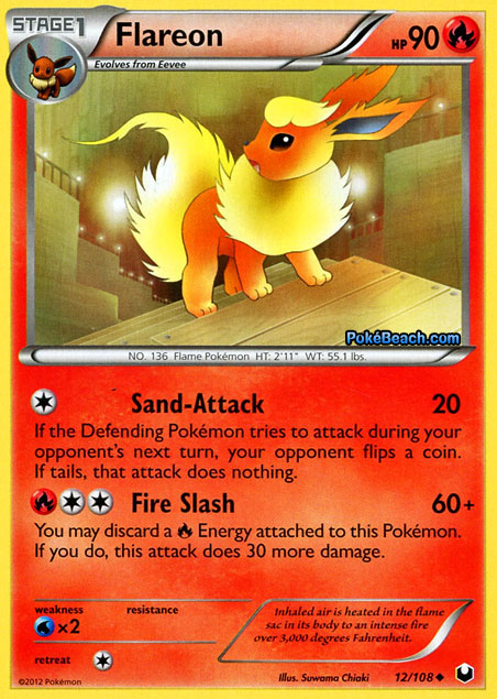Flareon -- Dark Explorers Pokemon Card Review | PrimetimePokemon's Blog