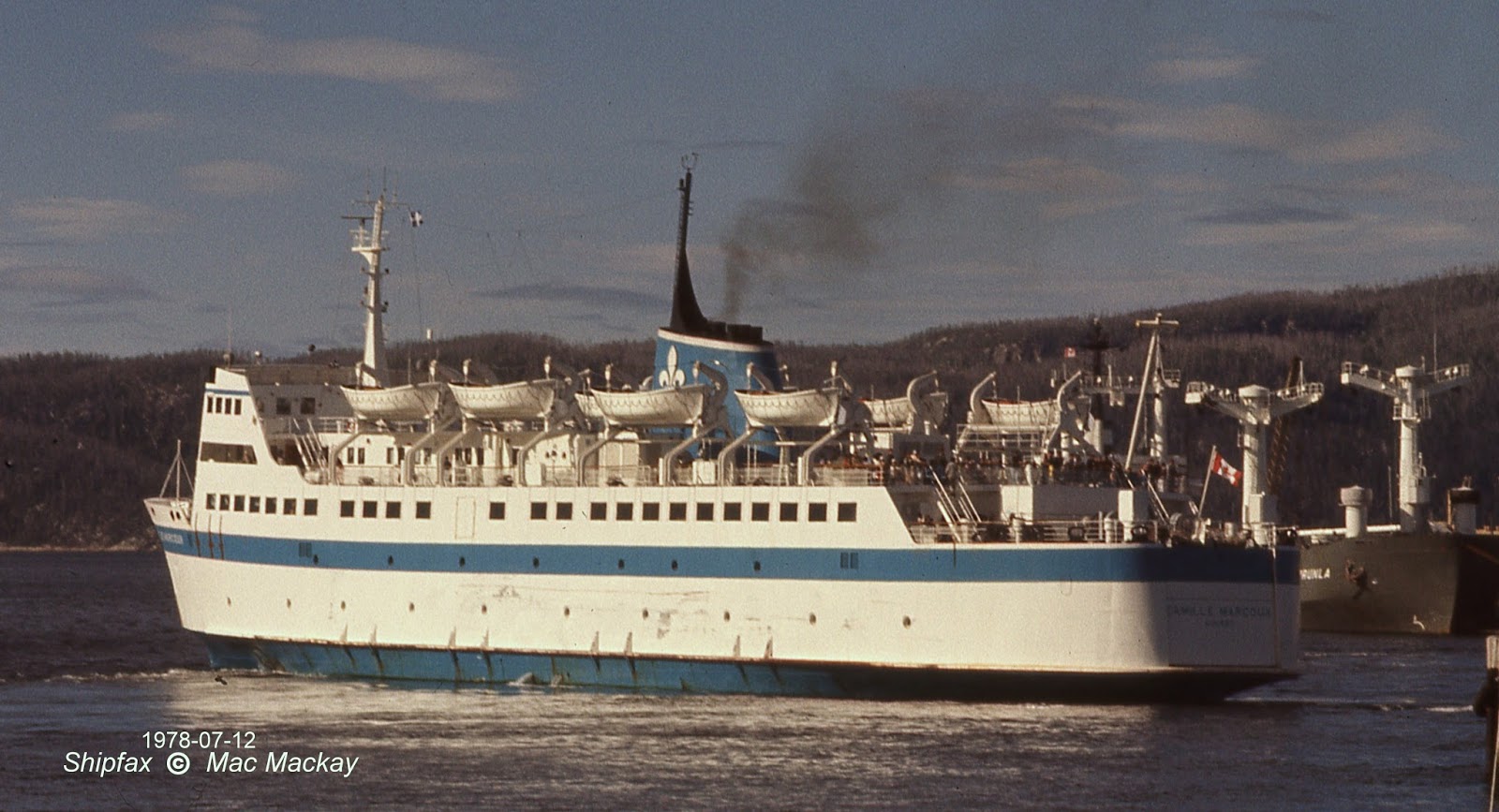 Navigation Québec: Poste #53 traversier Camille-Marcoux