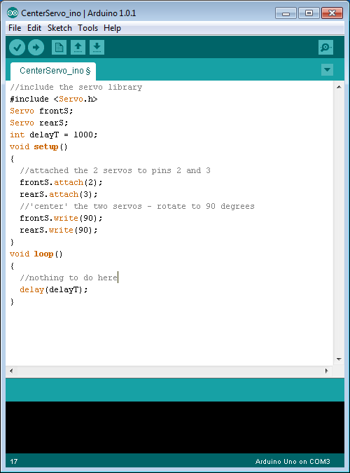 Arduino based robots etc.: Robot Insect