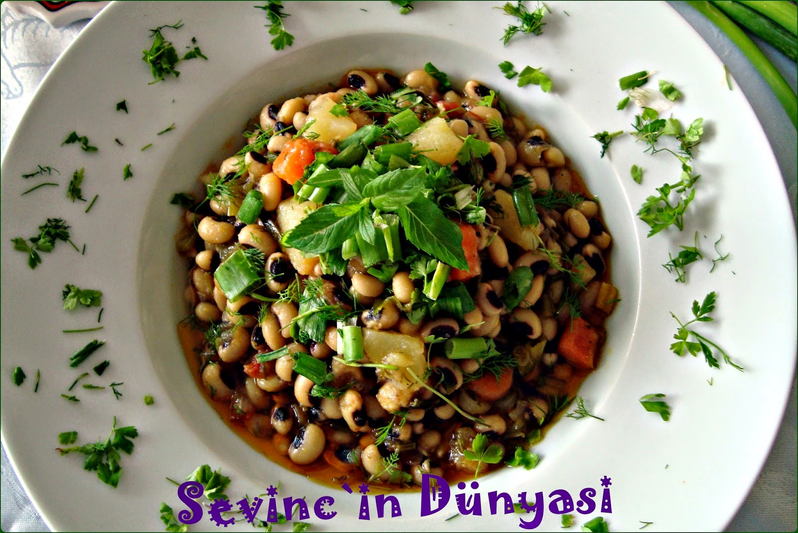 Sevinc`in Dünyasi: Yesil Soganli Bögrülce