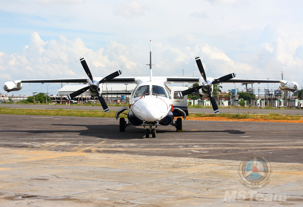 [FOTOS DO DIA] Mitsubishi MU-2B-60 Marquise da CTA Taxi Aéreo | Manaus Spotting Team