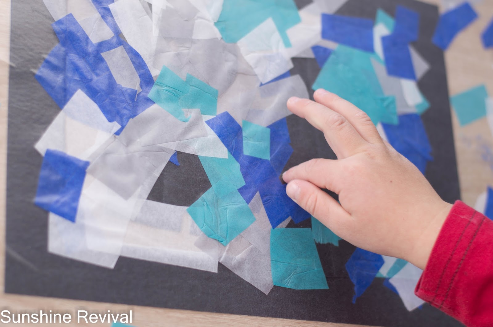 Sunshine Revival: Tissue Paper Stained Glass