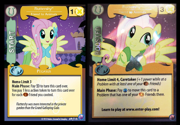My Little Pony Fluttershy, Friend to Animals Canterlot Nights CCG Card ...