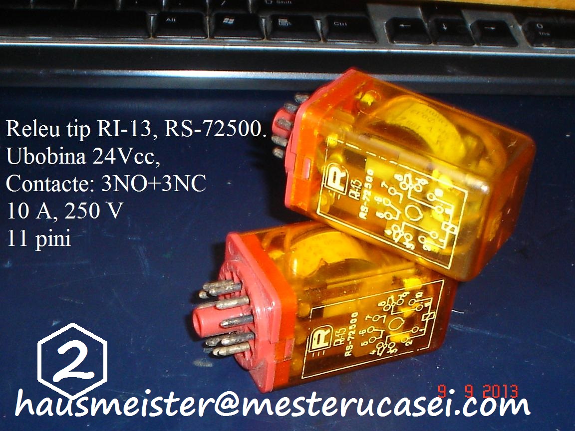 De vanzare: Relee intermediare tip RI-13, FINDER, KUHNKE, TURCK-RELECO ...