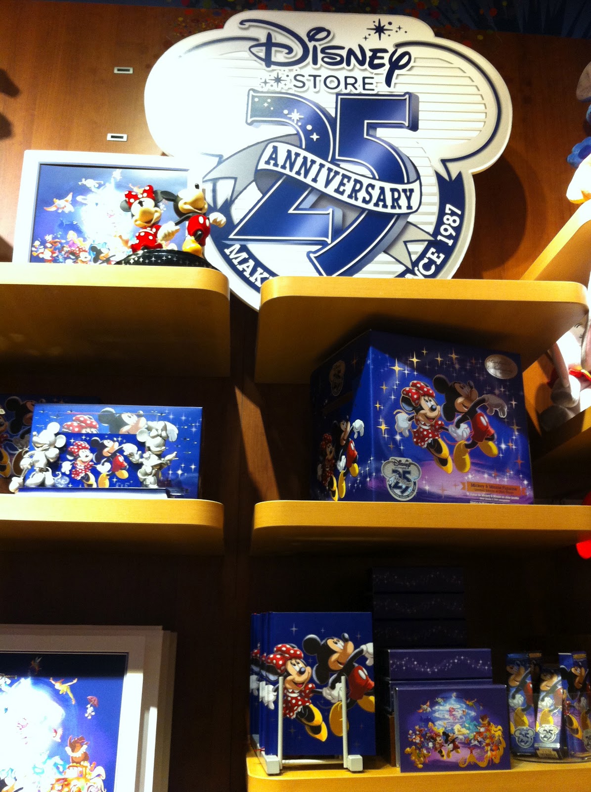 Disney Sisters: Disney Store 25th Anniversary Merchandise