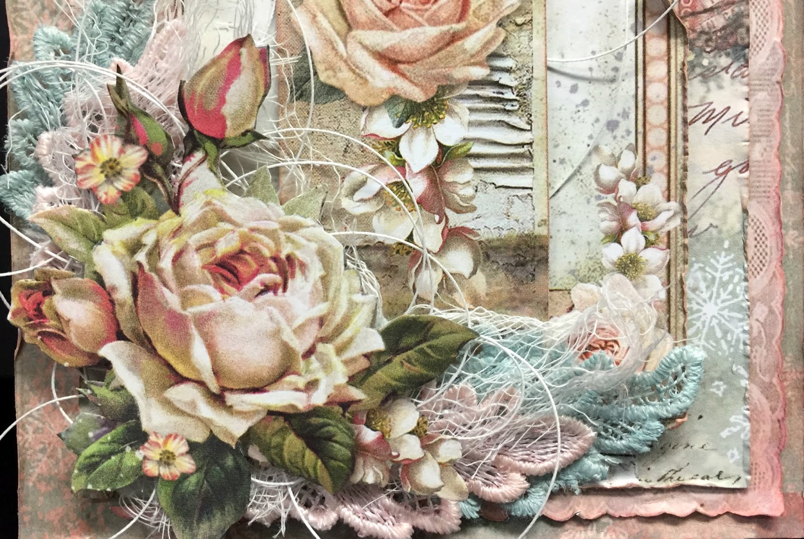 Stamperia Fantasy - Unicorn & Roses Shabby Chic Card Class | Aspiring ...