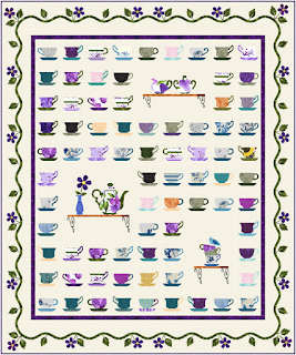 PJ's Crafty Creations: Rhoda's Tea Time Quilt Pattern