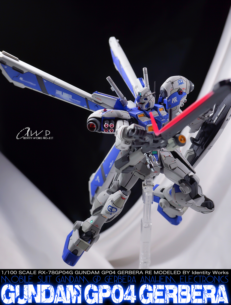 GUNDAM GUY: RE/100 RX-78 GP04G Gundam GP-04 (Gebera) - Customized Build